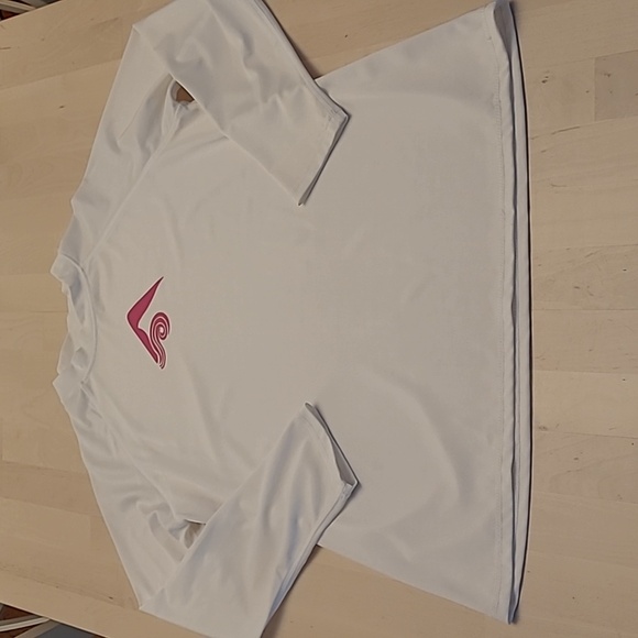 Kanu Surf | Swim | Kanu Surf Shirt White With Pink Front Logo Long ...